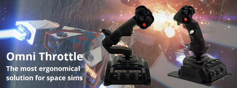 Best Flight and Space Sim Controllers & Joysticks | VKB-SIM India